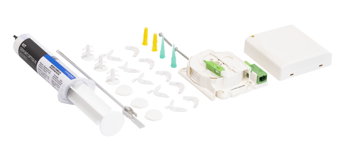 Indoor Discreet Cabling Solution Kit - Idea Optical