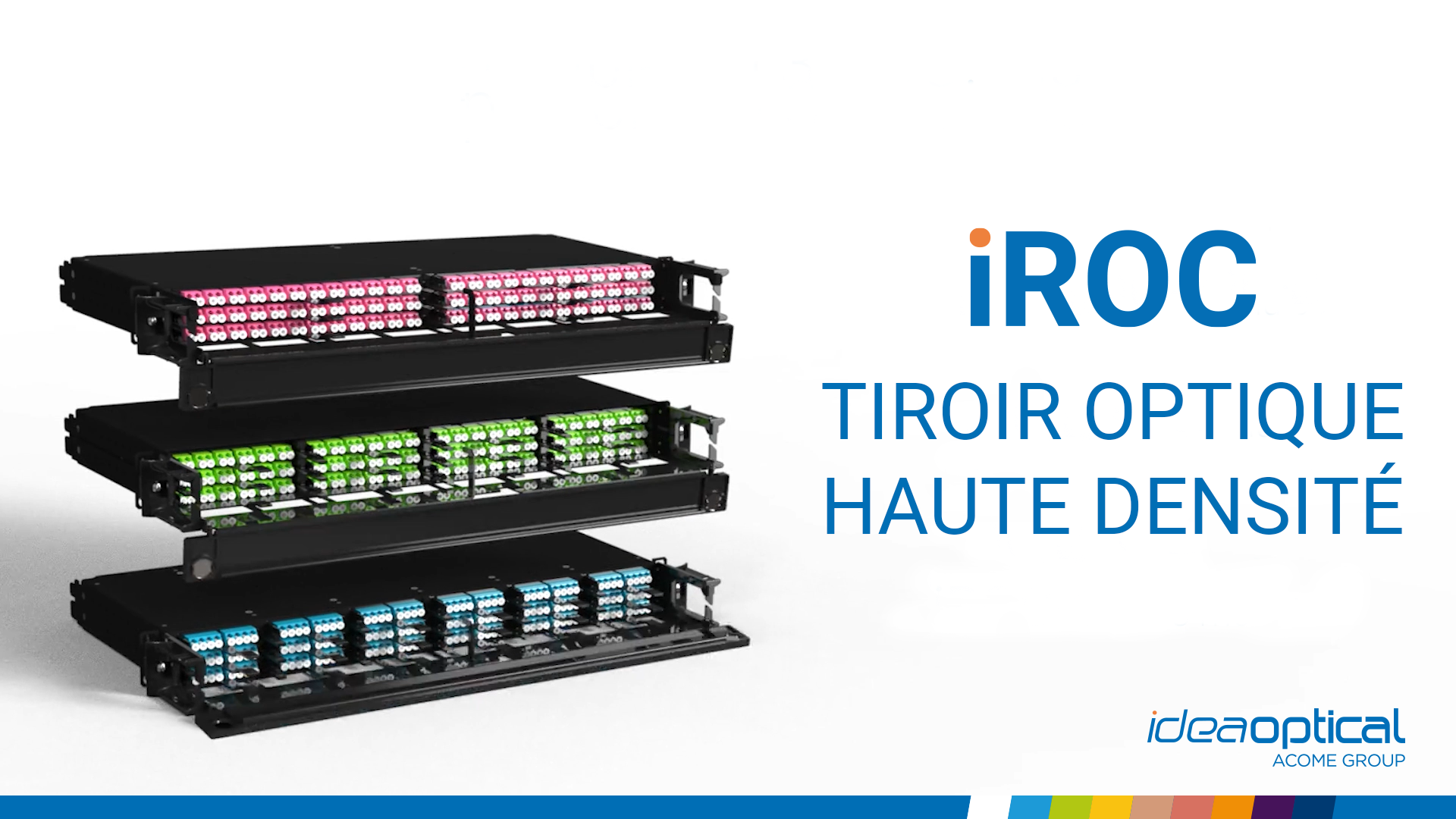 Du nouveau pour les datacenter avec la solution haute densité iROC - Idea Optical