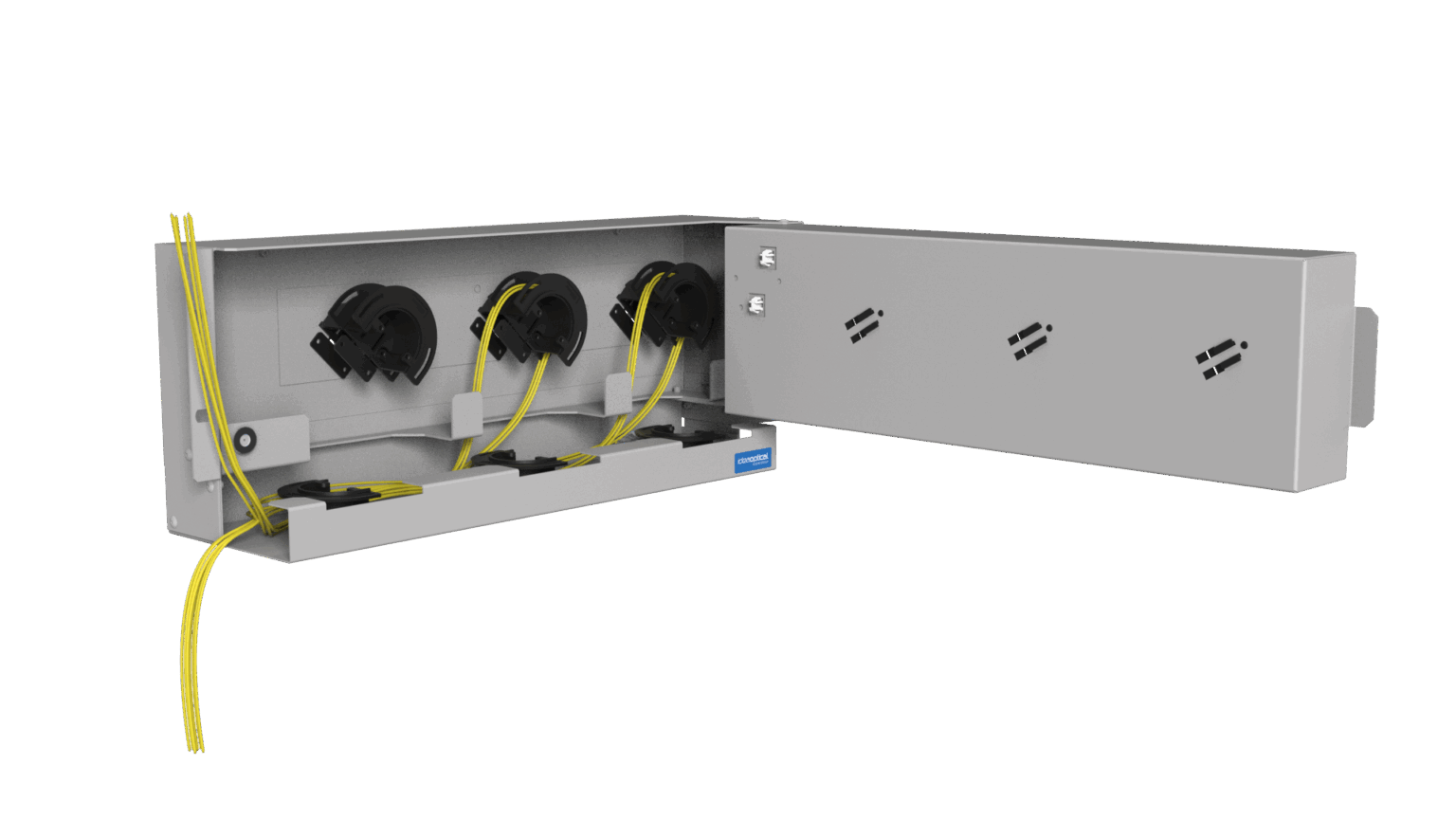 HORIZONTAL MANAGEMENT SUBRACK 4U L/R - Idea Optical